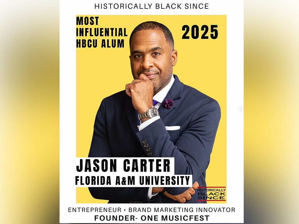 From the Hill to the Main Stage: FAMU Alum Jason Carter Builds Culture Through One Music Fest