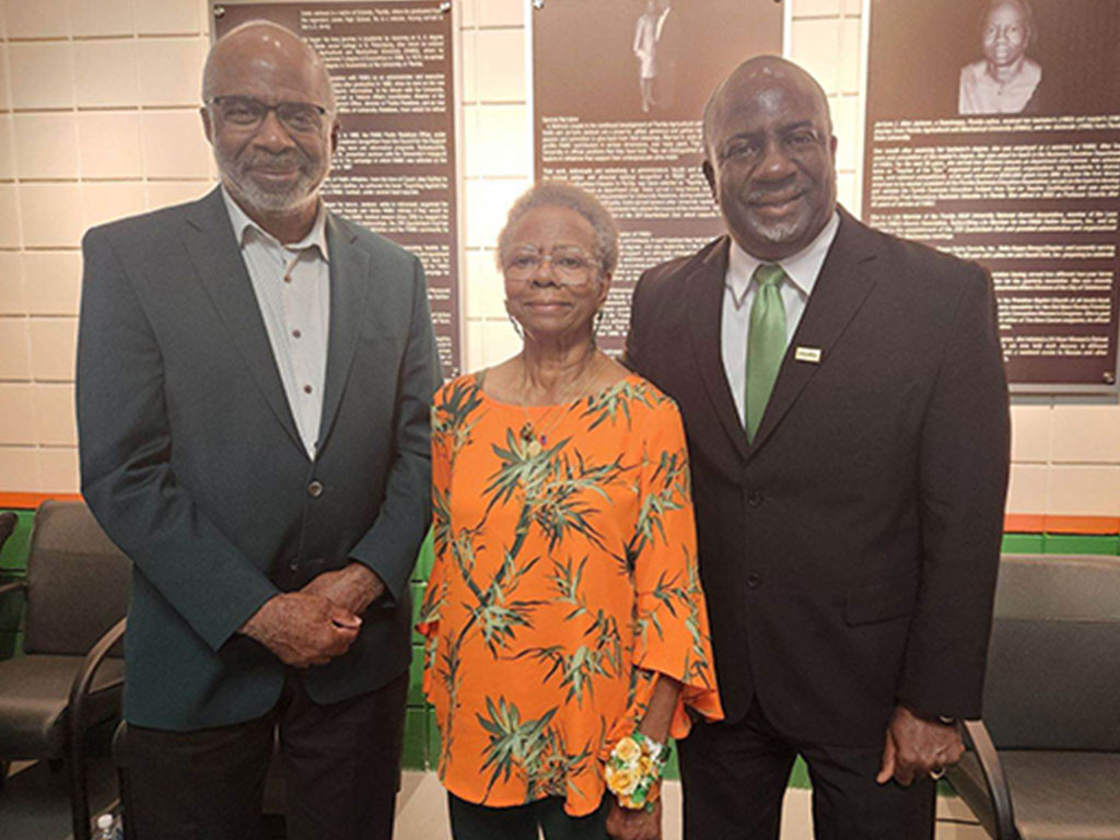 FAMU Unveils Eddie & Jerrlyne Jackson Wall of Honor at Lawson Center